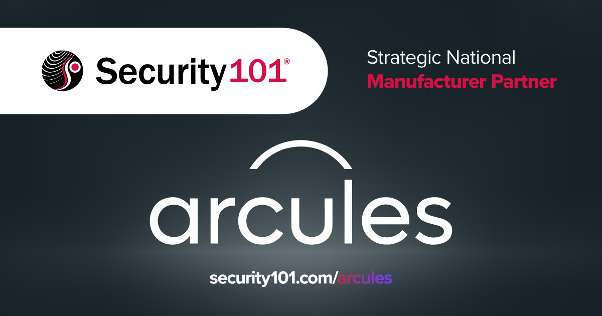 Arcules — National strategic partners with Security 101®