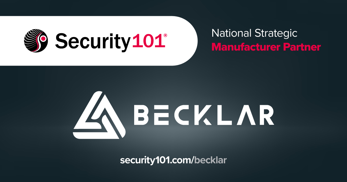 Becklar - Security 101® National Strategic Partner