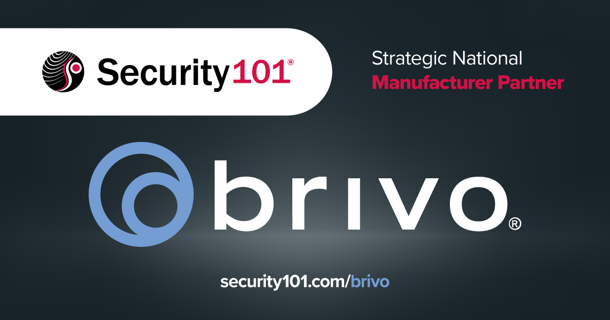 Brivo — National strategic partners with Security 101®