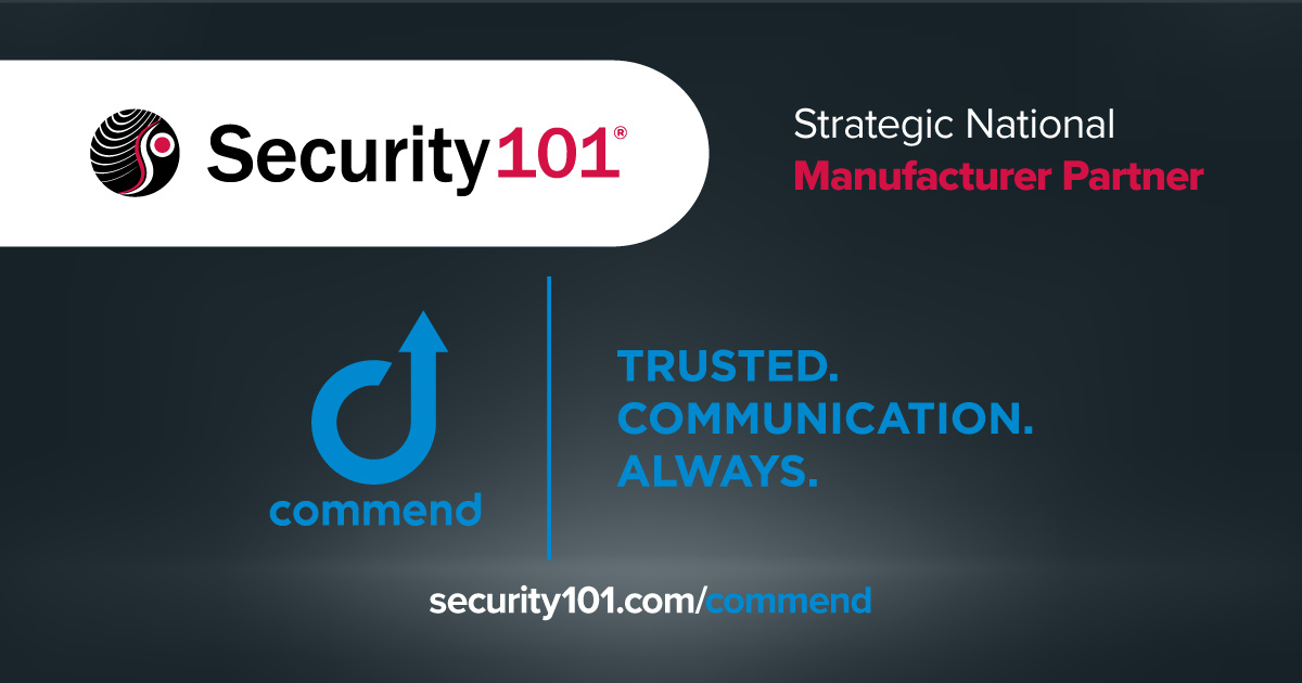 Commend — National strategic partners with Security 101®