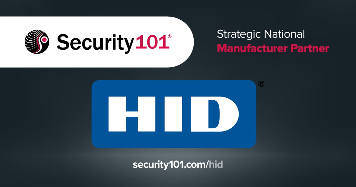 HID — National strategic partners with Security 101®
