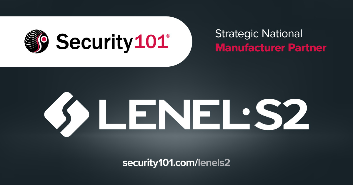 LenelS2 — National strategic partners with Security 101®